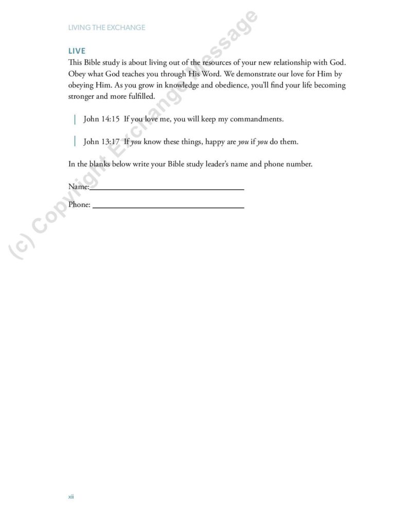 Living the Exchange - The Exchange